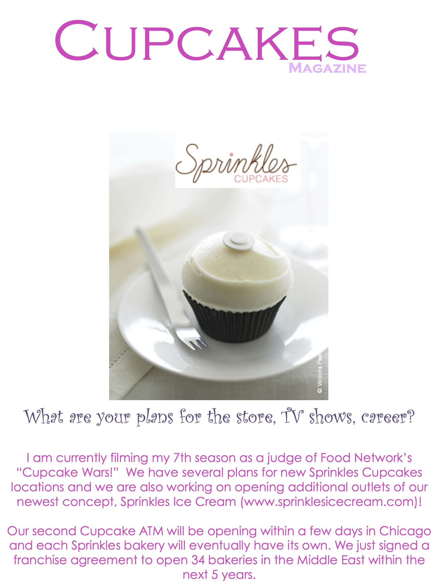 Cupcakes Magazine | ~Bringing You The Best Cupcakes Worldwide~
