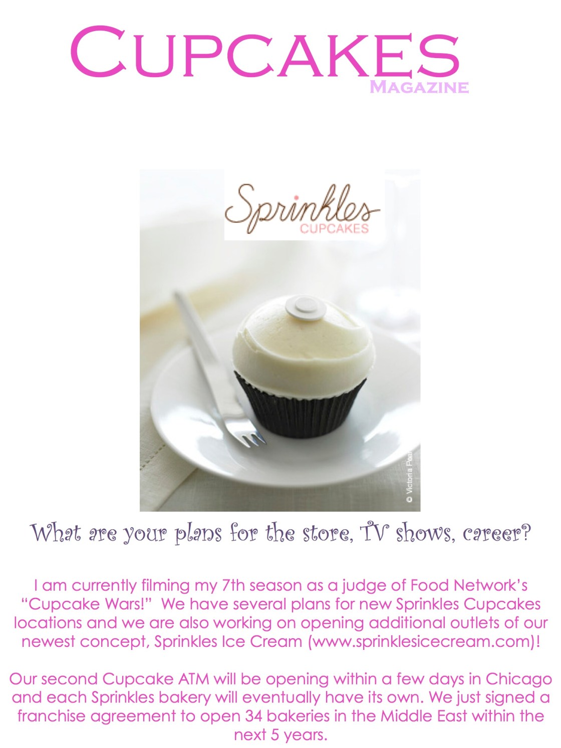 Cupcakes Magazine | ~Bringing You The Best Cupcakes Worldwide~